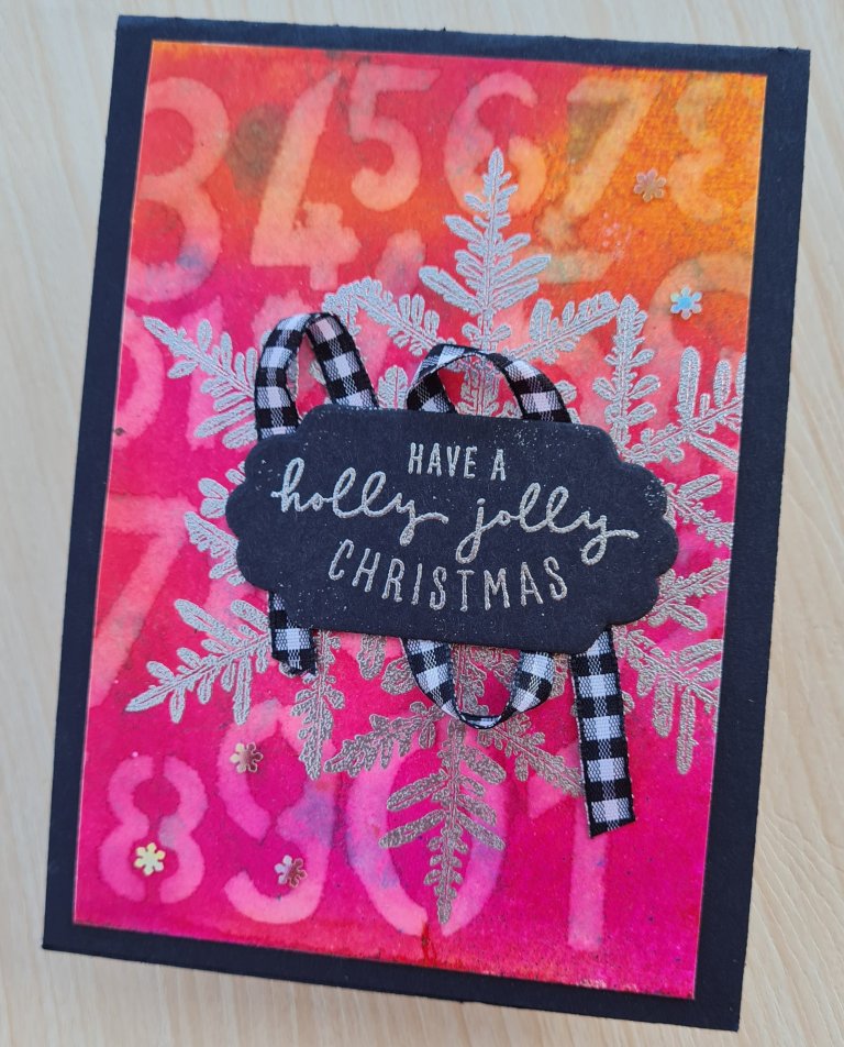 Funky Christmas cards – Inkyfingeredcat