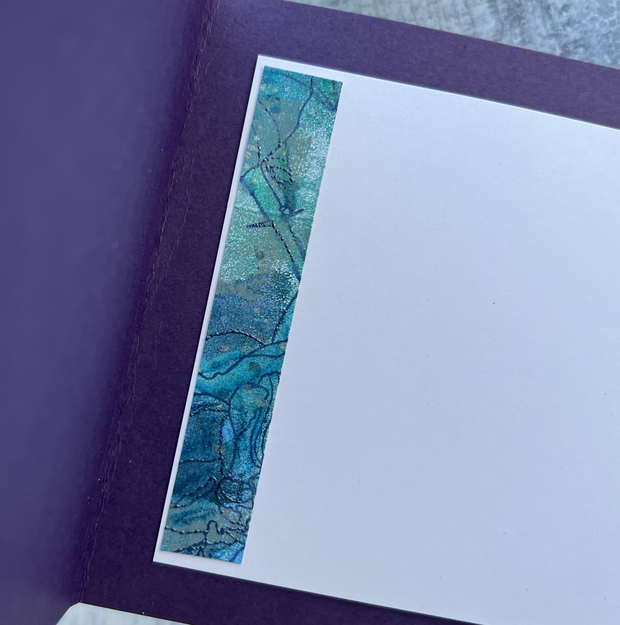 Experimenting with stamping on gelli prints – Inkyfingeredcat